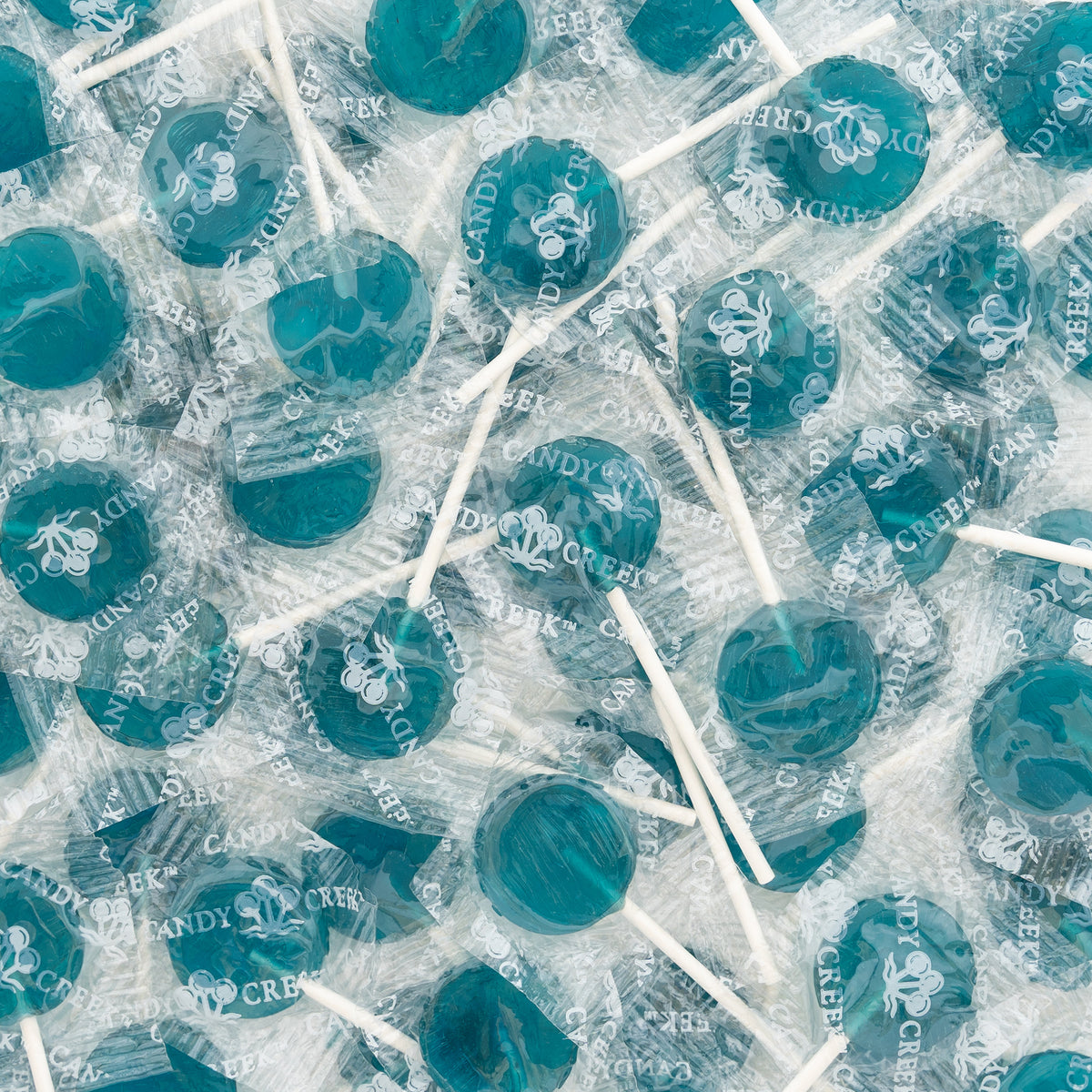 Blue Raspberry Lollipops, 15 lb. Carton – candycreek.com