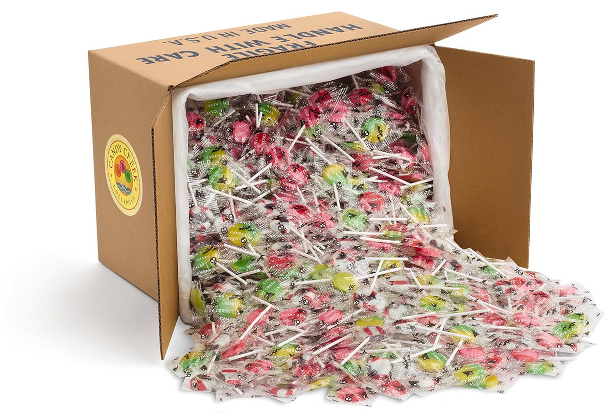 Spooky Pops, Halloween Lollipops, 15lb Carton – candycreek.com