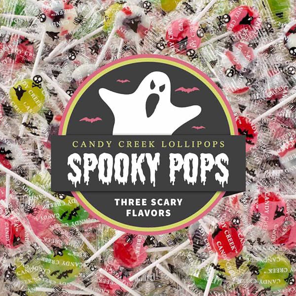 Spooky Pops, Halloween Lollipops, 15lb Carton – candycreek.com